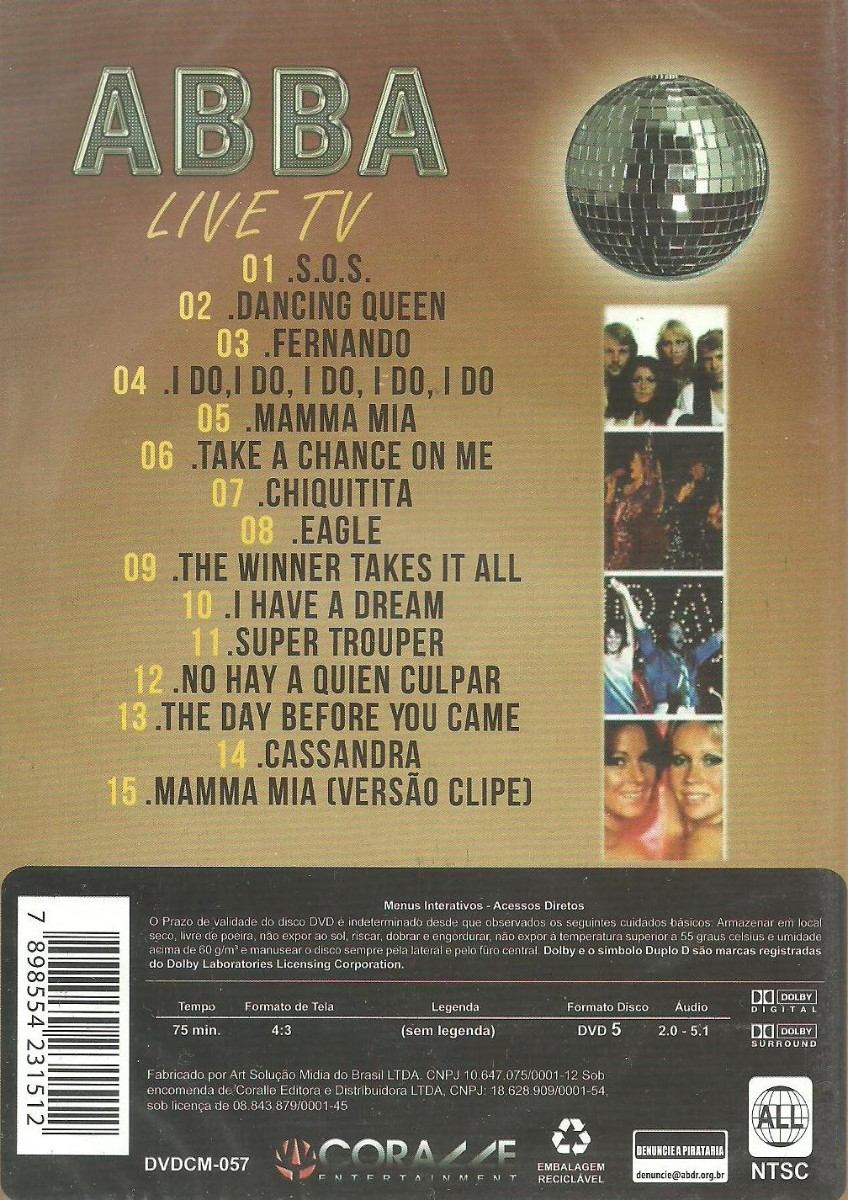 datABBAse - DVD - ABBA - ABBA Live TV