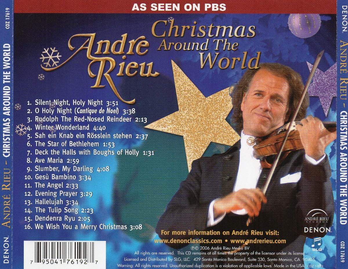 datABBAse - CD - André Rieu - Christmas Around The World